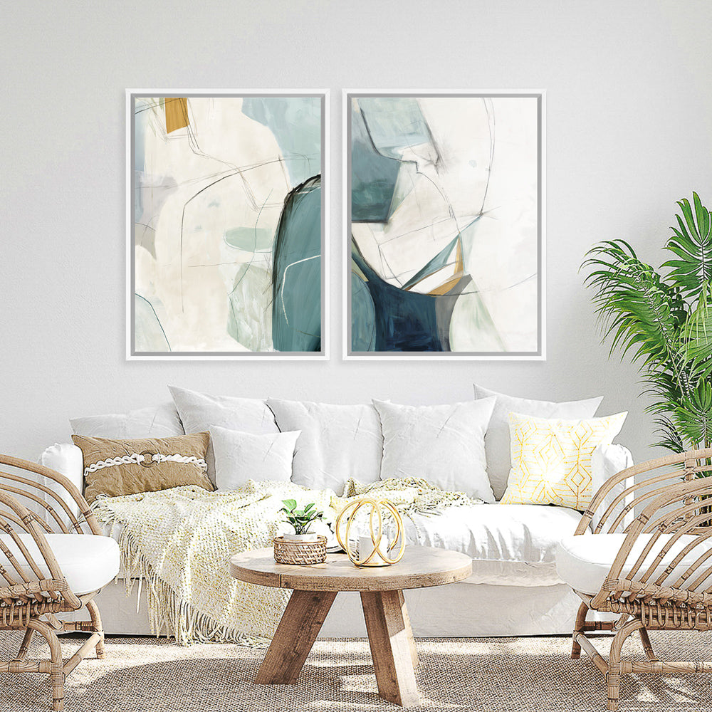 Buy Merging II Canvas Wall Art Print | The Print Emporium®