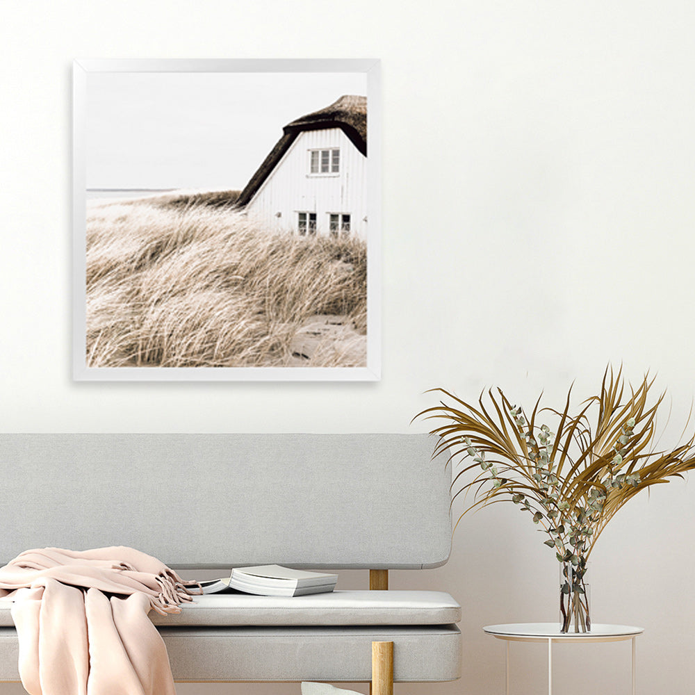 Buy Coastal Barn (Square) Photo Art Print | The Print Emporium®