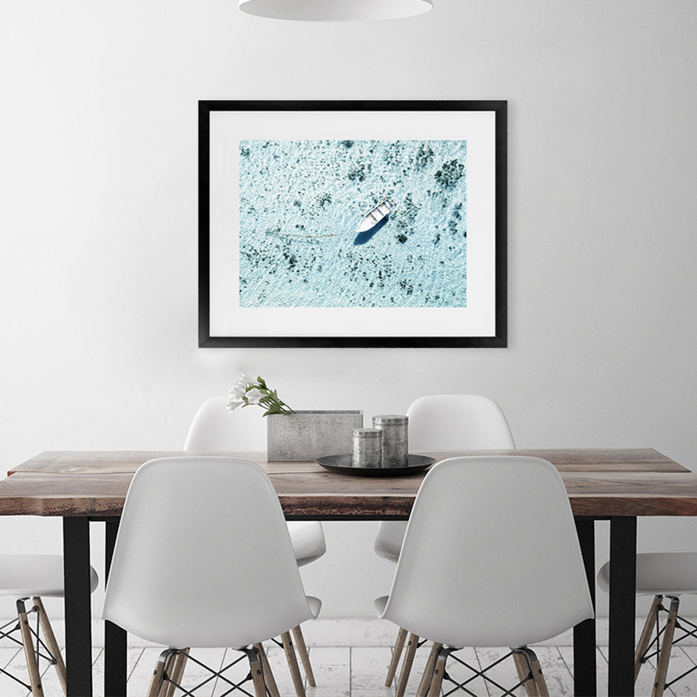 Buy Island Boat I Photo Art Print | The Print Emporium®