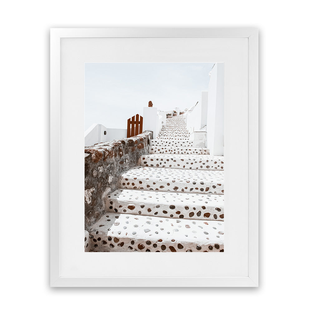 Buy Oia Staircase Photo Art Print | The Print Emporium®