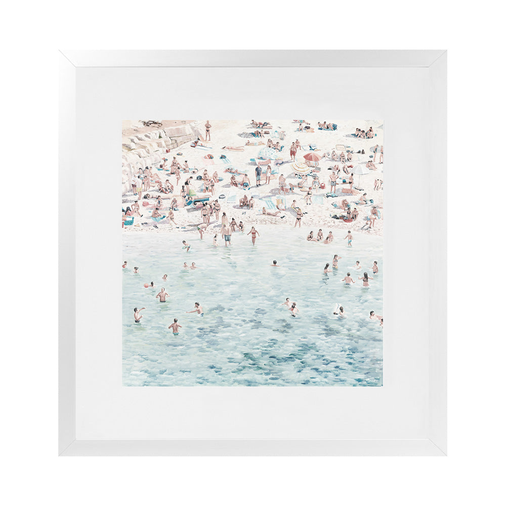 Buy Summer Scene Square Art Print | The Print Emporium®