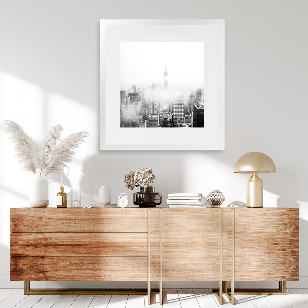 Buy New York Fog (Square) Photo Art Print | The Print Emporium®