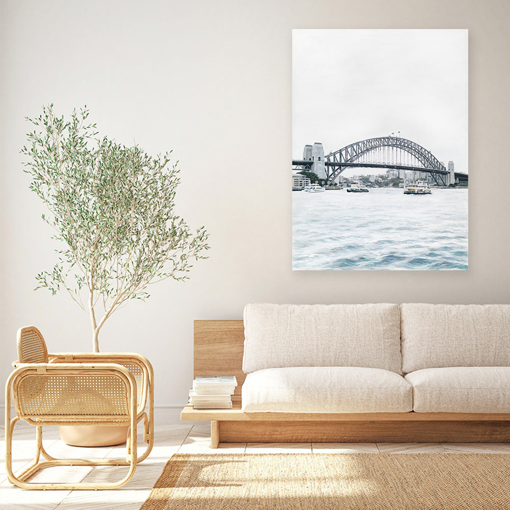 Buy Sydney Harbour Bridge Canvas Wall Art Print | The Print Emporium®