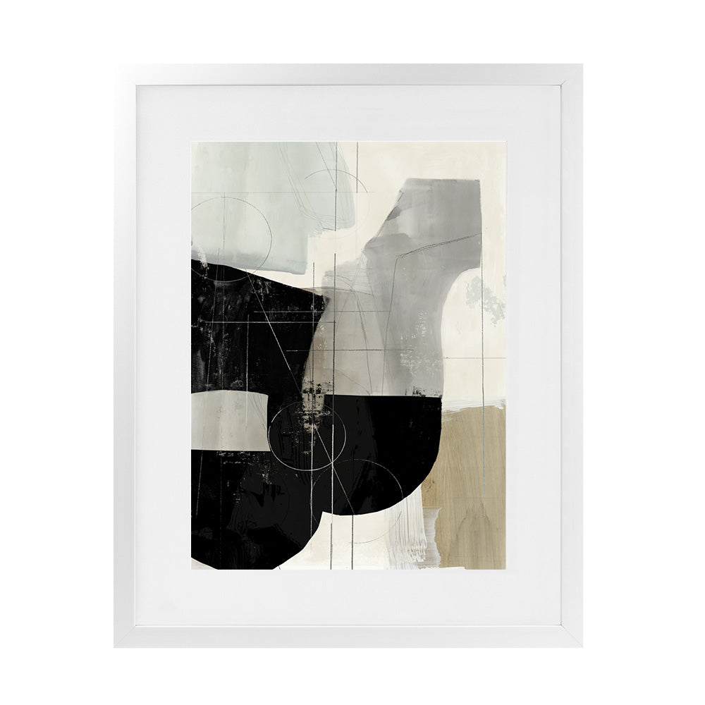 Buy Jet Black I Wall Art Print | The Print Emporium®