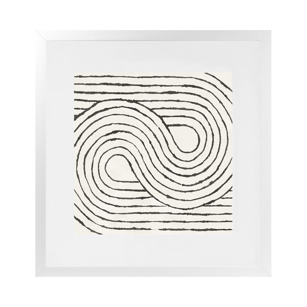 Buy Rainbow Road I BW Square Wall Art Print | The Print Emporium®