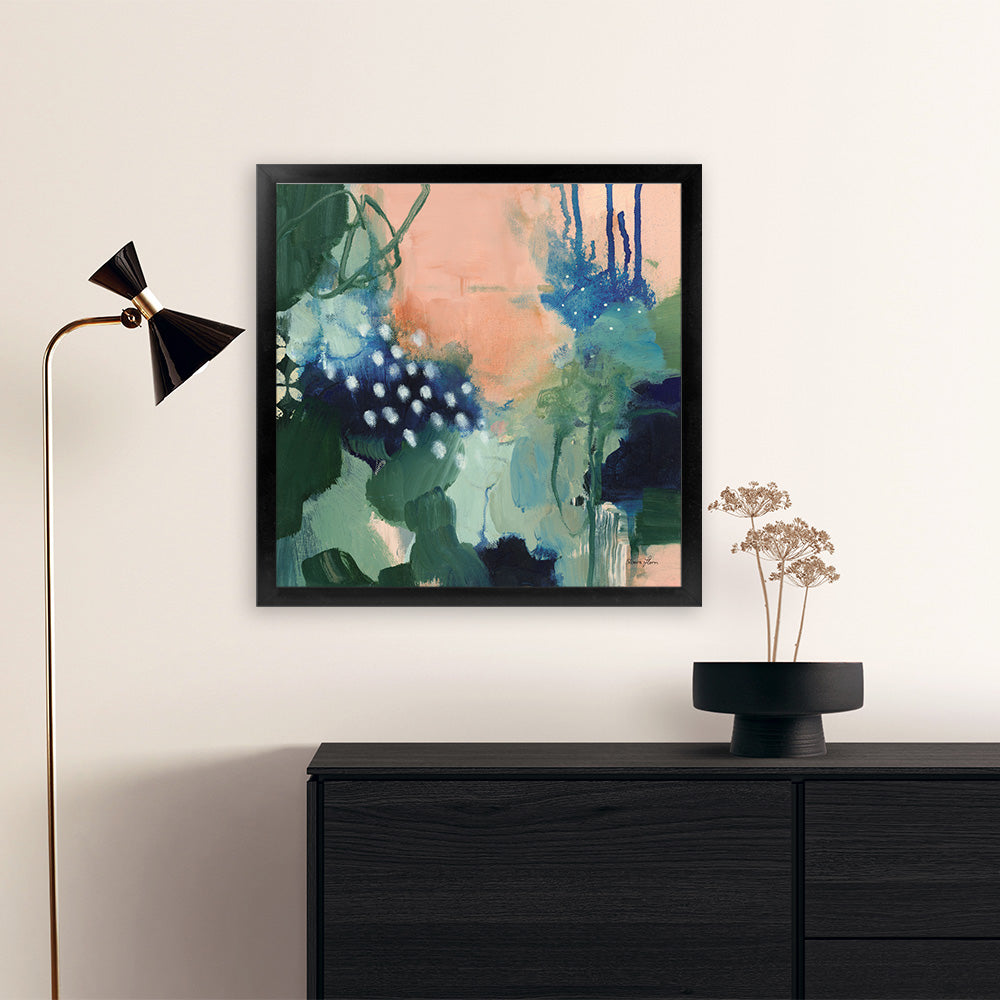 Buy Abstract Layers III Sunrise Square Wall Art Print | The Print Emporium®