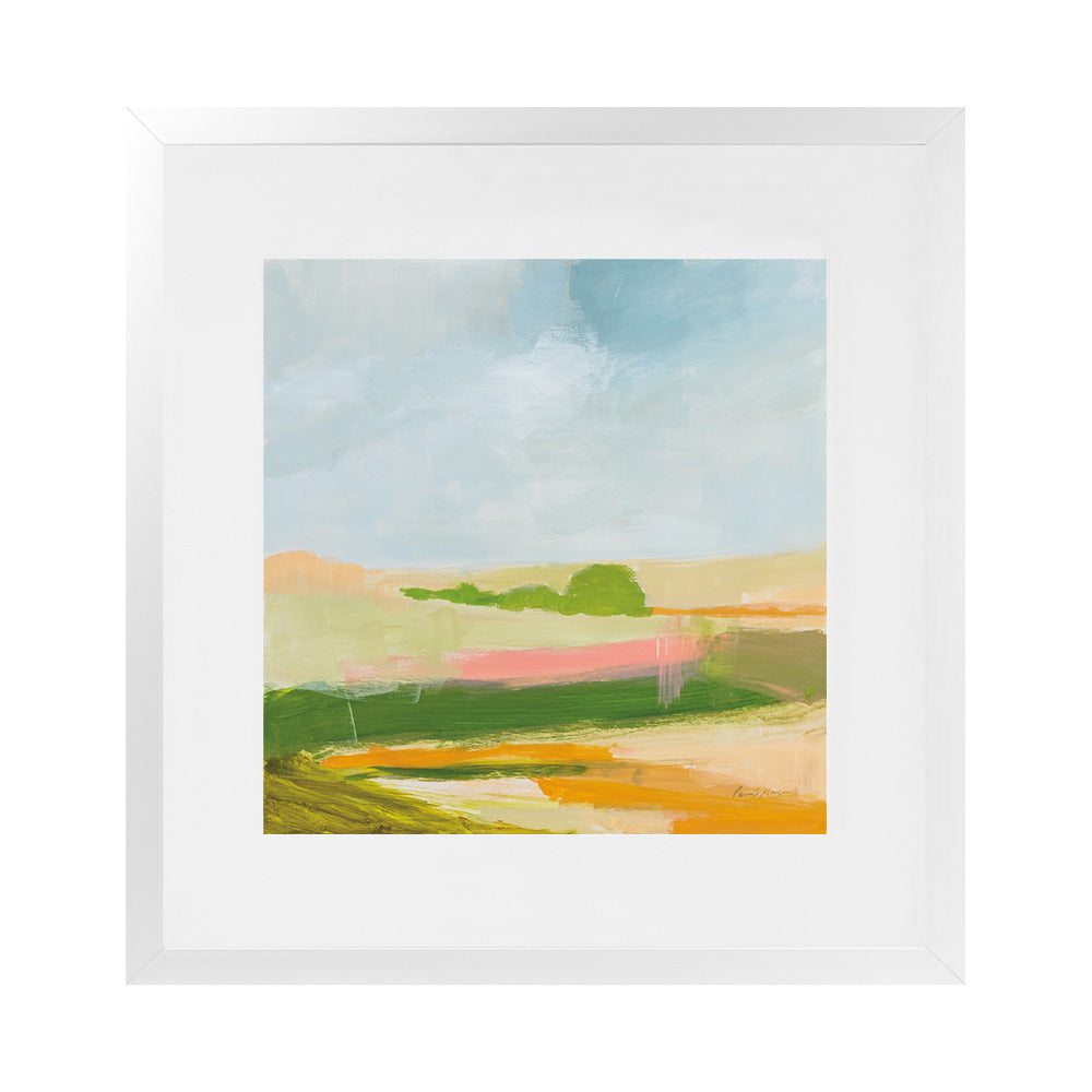 Buy Spring Green Square Wall Art Print | The Print Emporium®